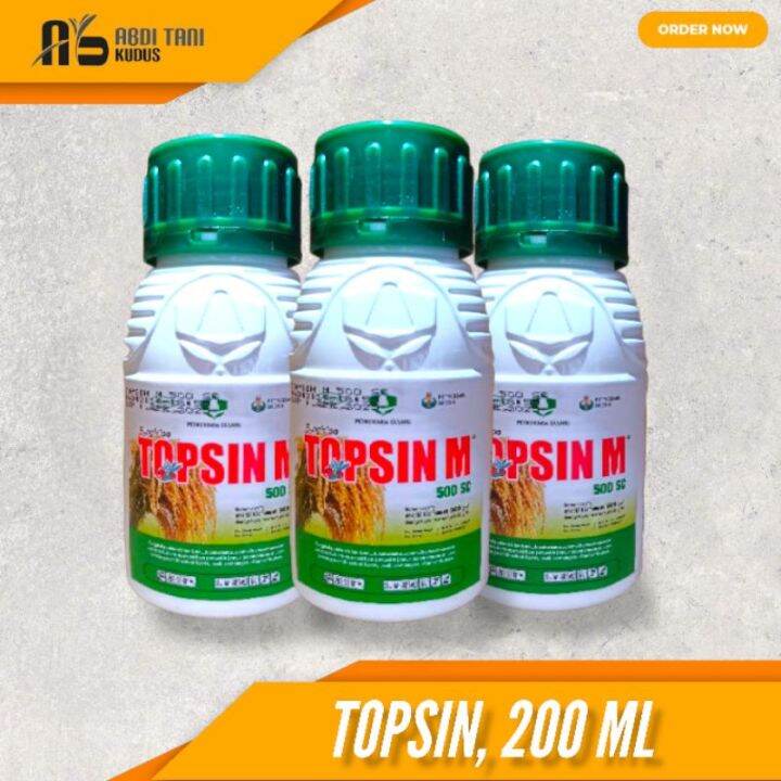 TOPSIN 500 SC 200 ML FUNGISIDA PENGENDALI BLAS DAUN | Lazada Indonesia
