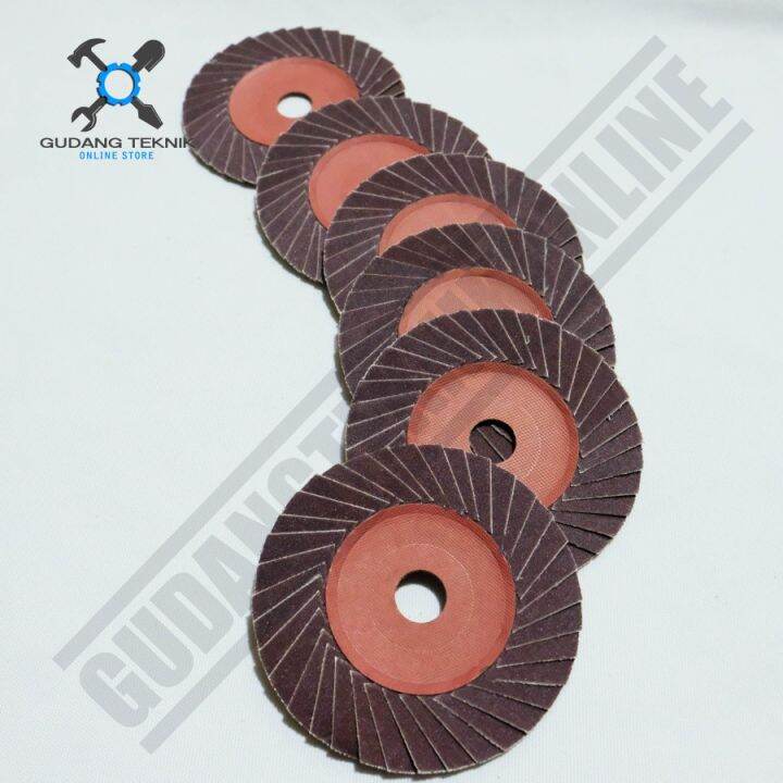 Flap Disc 4 Inch TAIYO NES A320 / Mata Amplas Susun Gerinda 4" TAIYO ...