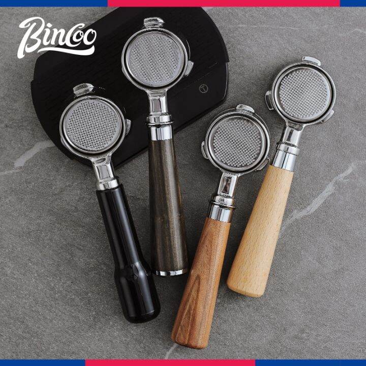 Bincoo ที่อัดกาแฟเครื่องชงกาแฟแบบพกพาแบบไม่มีก้นสำหรับเบรอวิลกระเปาะกรองทดแทนเอสเปรสโซ่ ...