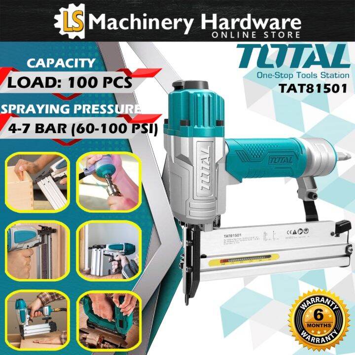 TOTAL 2 in 1 Combo Brad Nailer TAT81501 - 6 Months Warranty | Lazada