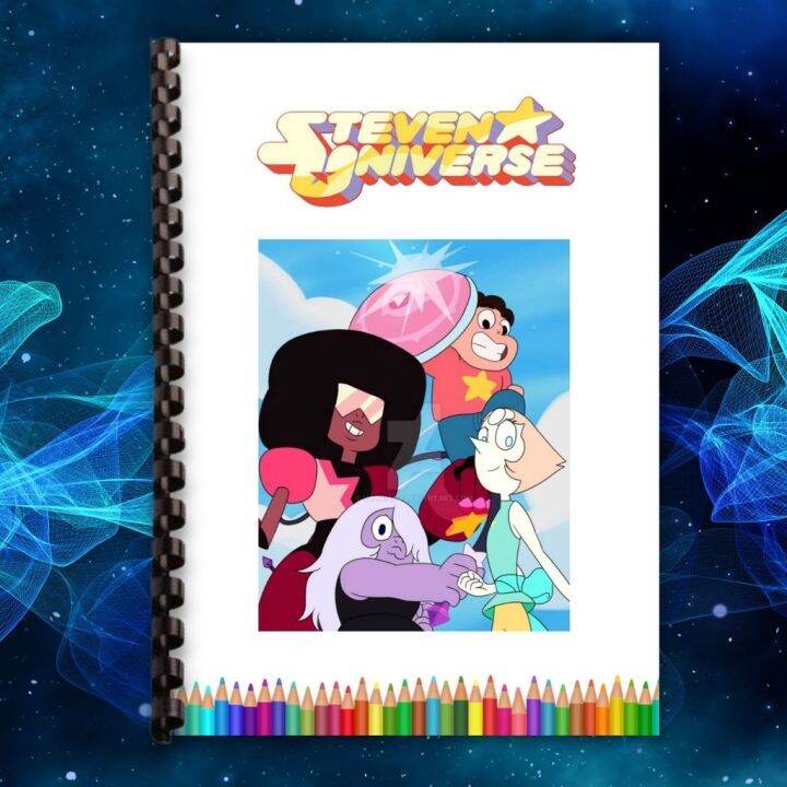 New 2023 Steven Universe Coloring Book for Kids Steven Universe Party ...