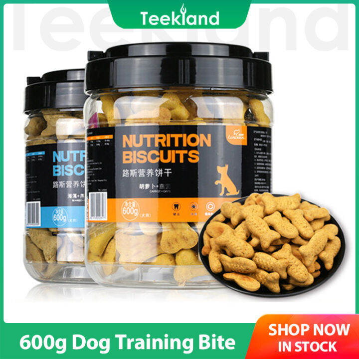 LUSCIOUS Dog Snack Biscuit Chicken Seaweed for Dogs Pets Snack In Can ...