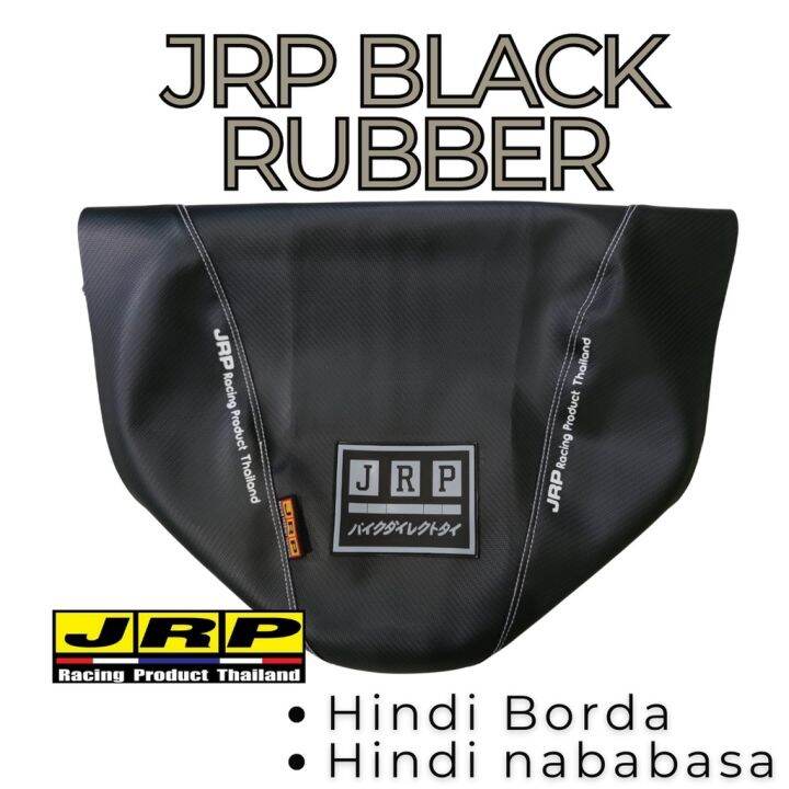 JRP BLACK EDITION Rubber Logo (Hindi Borda) Thailand Motor Seat Cover ...