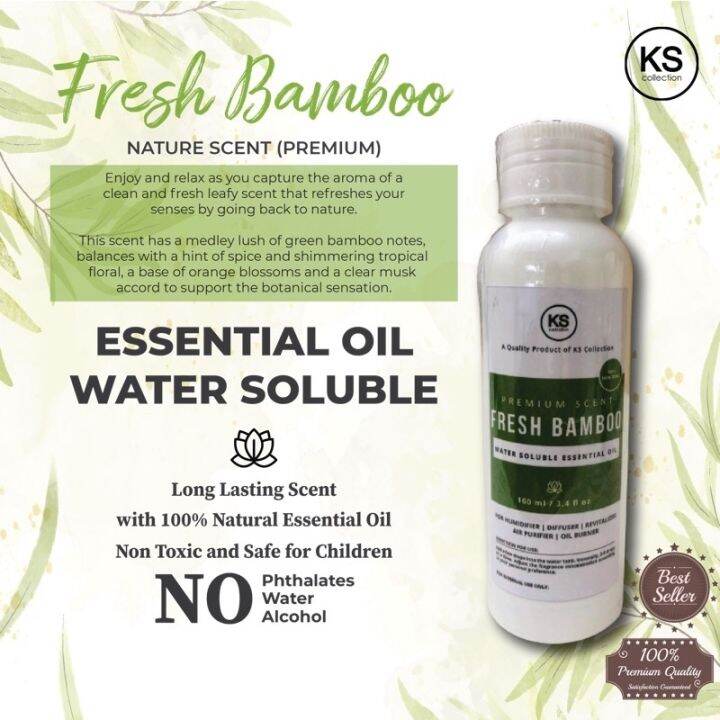 Fresh Bamboo Humidifier Oil Concentrated Water Soluble Oil Water Based ...