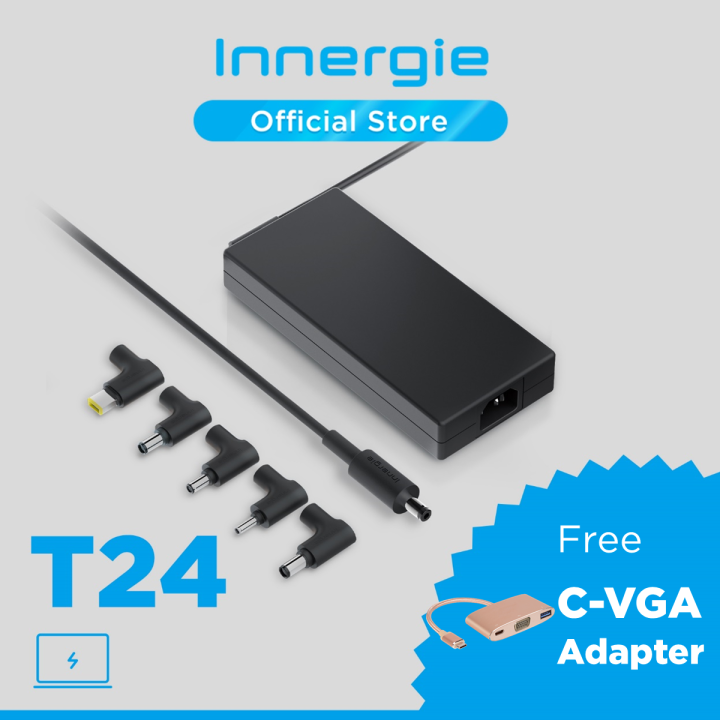 Innergie T24 อะแดปเตอร์โน้ตบุ๊กเกมมิ่งสากล 240 วัตต์ | Lazada.co.th