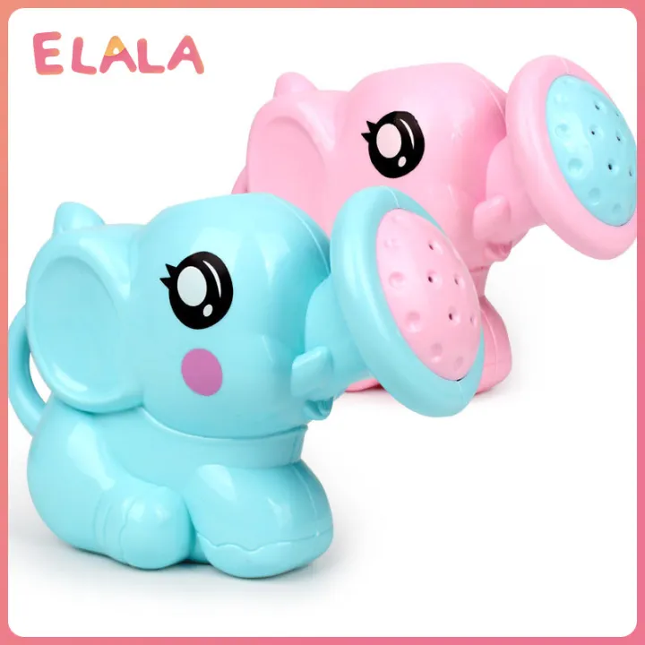 ELALA Baby ฝักบัวการ์ตูนช้างอาบน้ำอาบน้ำเล่นน้ำเด็กของเล่นเด็กช้างรดน้ำ ...