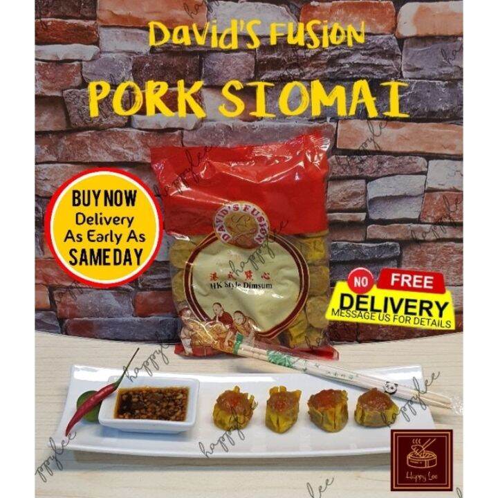 David's Fusion PORK SIOMAI Frozen Dimsum (30 pcs per pack) | Lazada PH