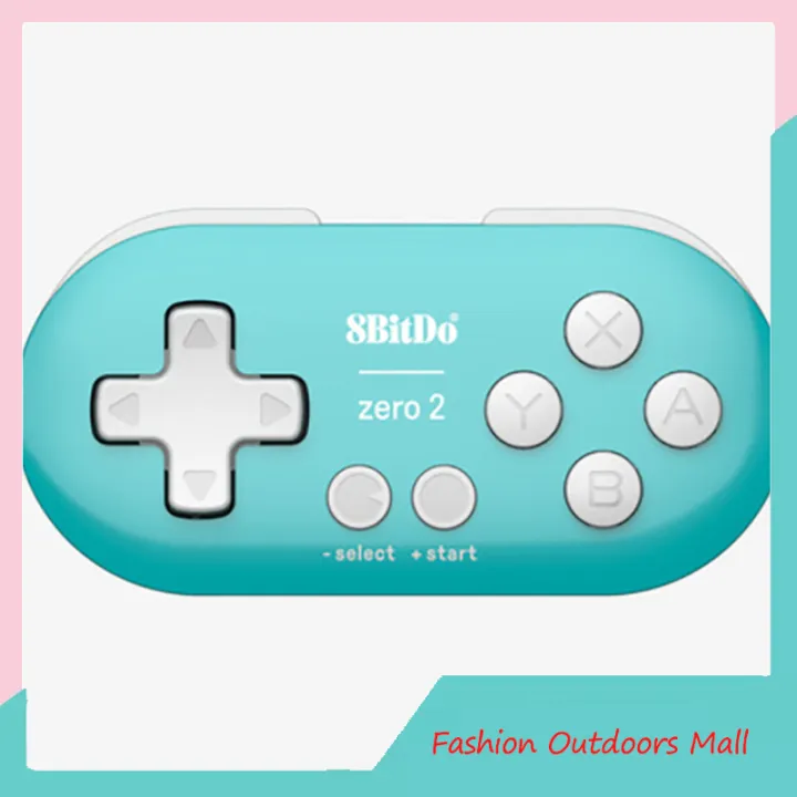 8bitdo Zero 2จอยสติ๊กเกมแพดไร้สาย จอยสติ๊กไร้สายบลูทูธเล่นเกมมือจับขนาด