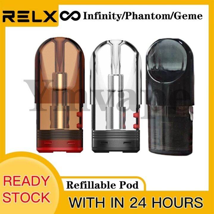 VAPER Infinity Pods / Relx Essential Refill Pod Refillable Empty ...