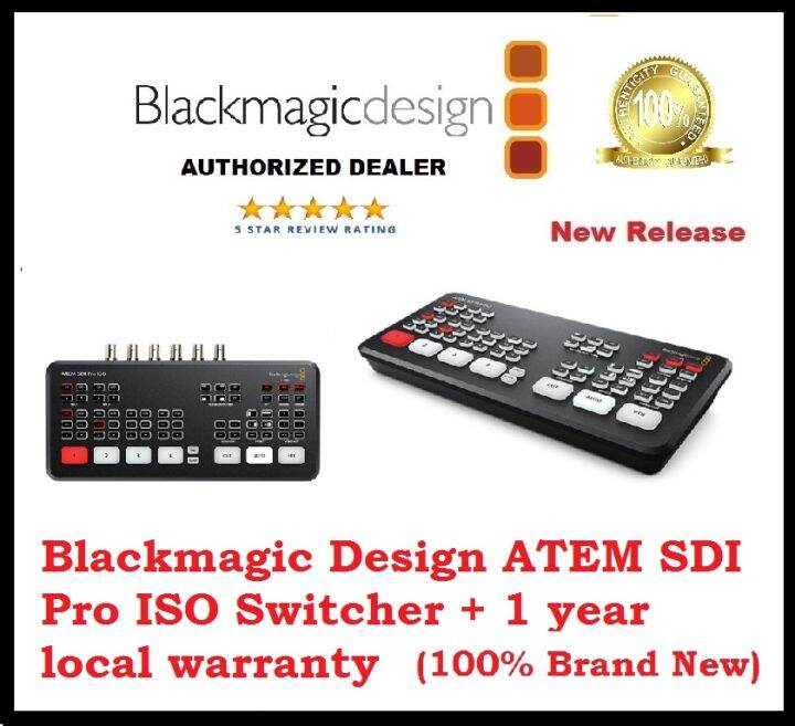 Blackmagic Design ATEM SDI Pro ISO Switcher + 1 year local warranty ...