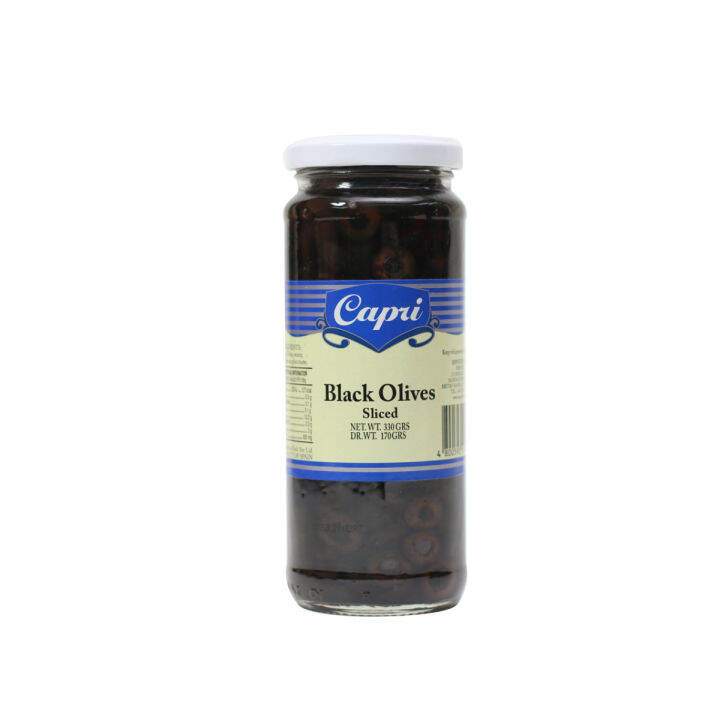 Capri Black Olives Sliced 330g | Lazada PH