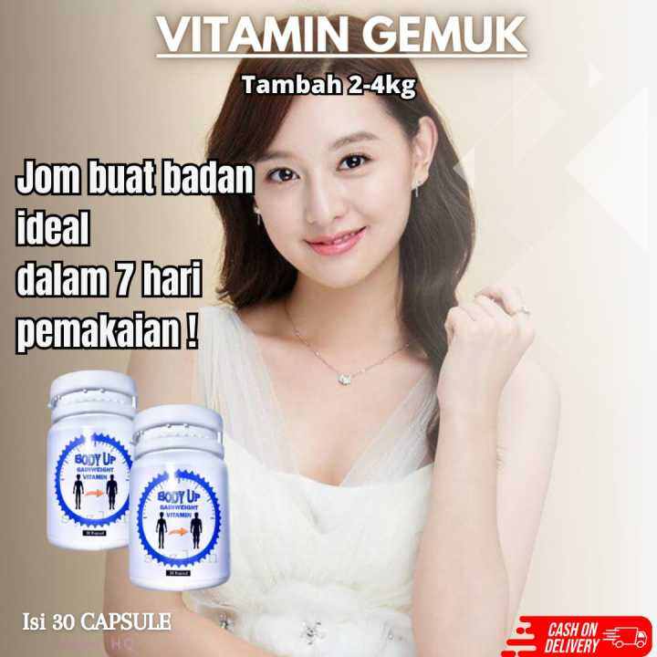 HOT SALES🔥 UBAT GEMUK ORIGINAL WEIGHT GAIN VITAMIN BERAT BADAN, Tambah berat badan (3-7kg) | Lazada