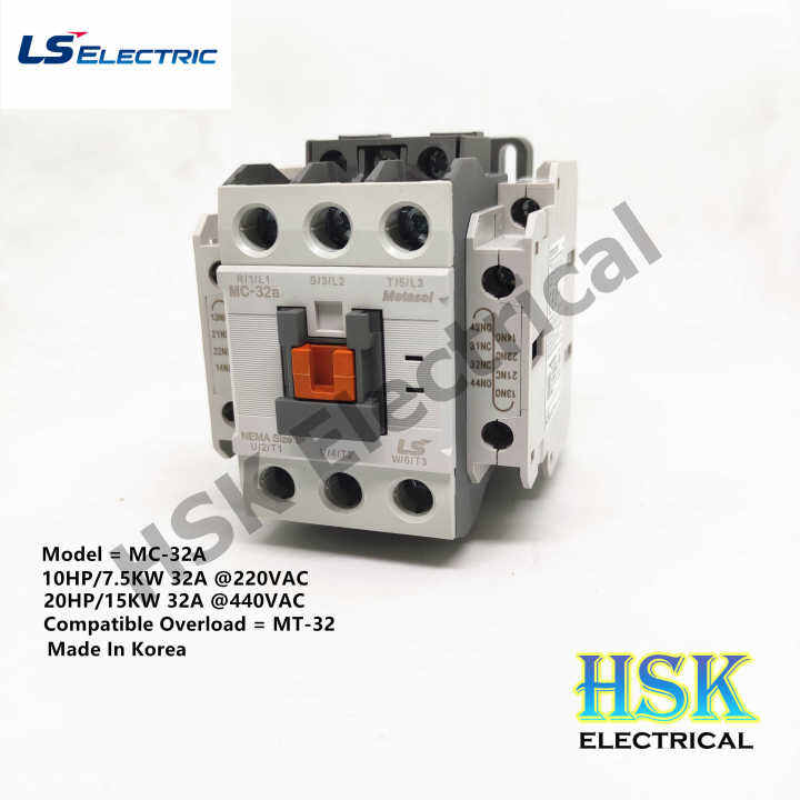 32A to 150A LS Elecrtric Korea Magnetic Contactor MC-32A MC-40A MC-50A MC-65A MC-75A MC-85A MC ...