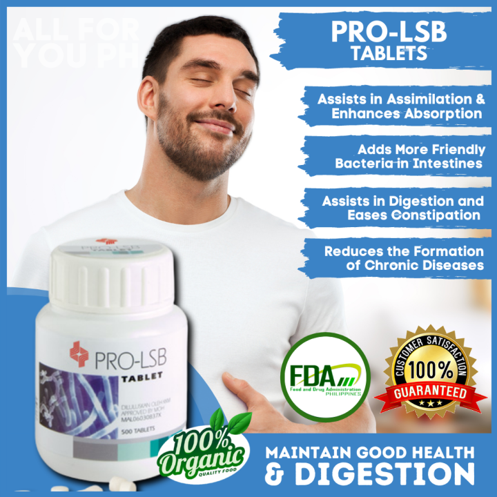 Authentic Dynapharm Pro-LSB Tablet 150's Assist Food Assimilation and ...