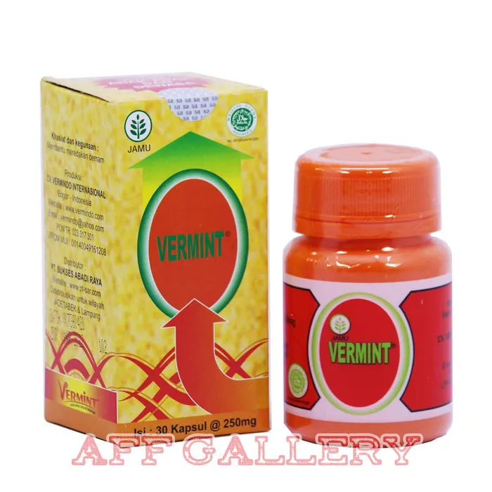(Turun Harga!!) Vermint | Vermin | Obat Penyakit Tifus / Tipes / Typus ...