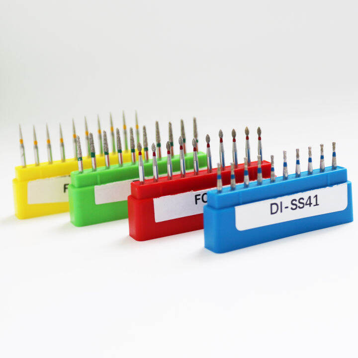 10Pcs/Pack Orthodontic Dental Diamond Burs | Lazada