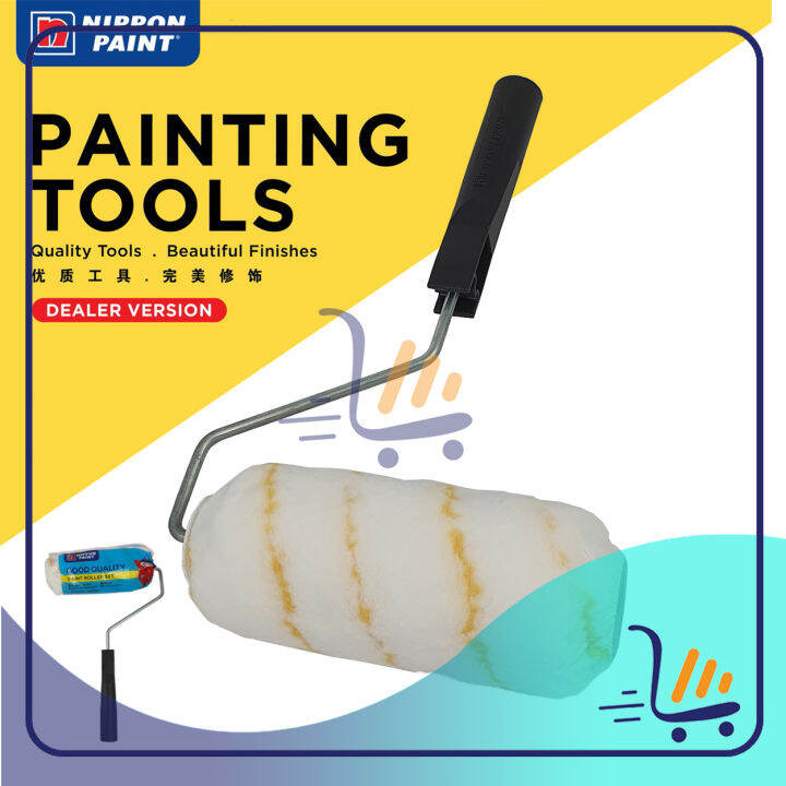 Nippon 7'' Paint Roller With Handle Set | Lazada