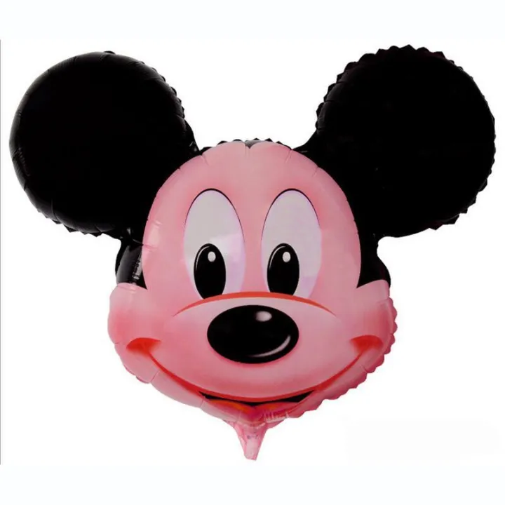 Mickey_Mouse Shape Plastic Balloon | Lazada PH