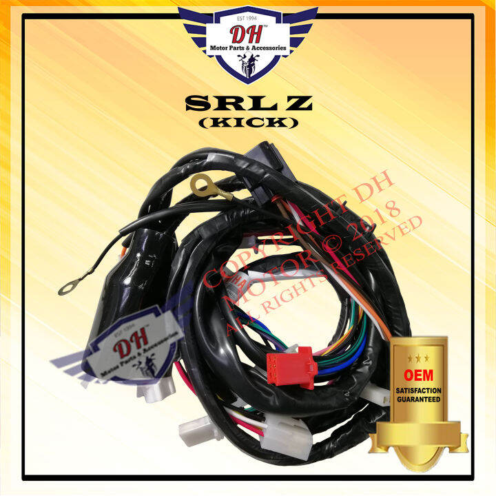 SRL 110 Z / ZR (OEM) (KICK) WIRING BODY WIRE HARNESS FULL SET YAMAHA | Lazada