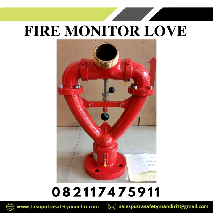 FIRE MONITOR PEMADAM STYLE 636 PROTEK INLET 2.5 INCH WATER CANNON ...
