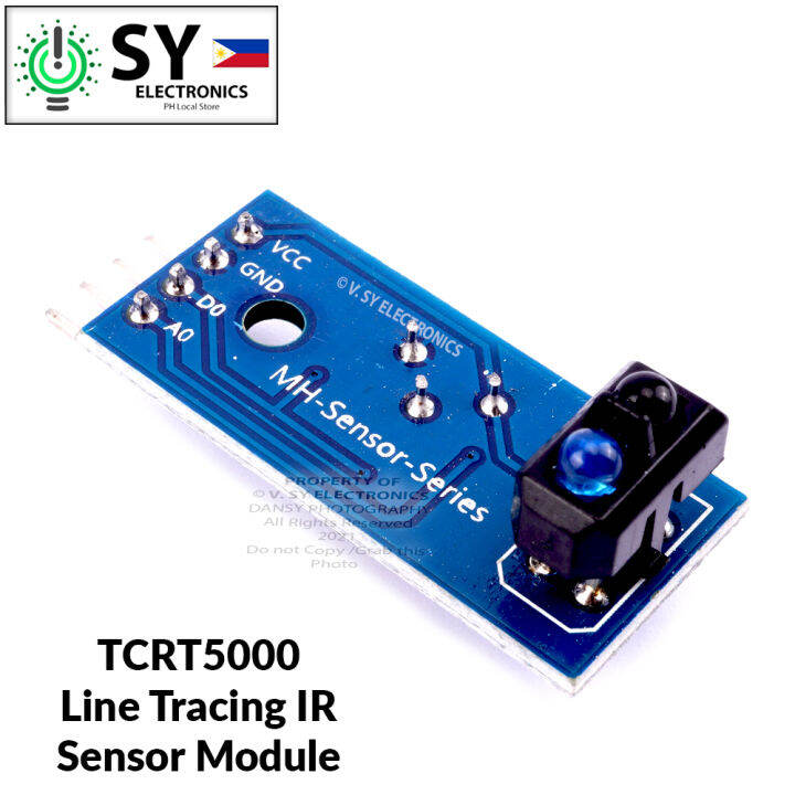 TCRT5000 4 Pins IR Infrared Analog and Digital Line Tracking Line ...