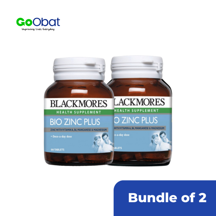 Blackmores Bio Zinc Plus 90's [Bundle of 2] | Lazada