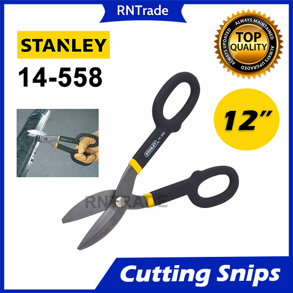 Stanley Snip All Purpose Snip Straight Cut Maxsteel 12" #14-558 | Lazada PH