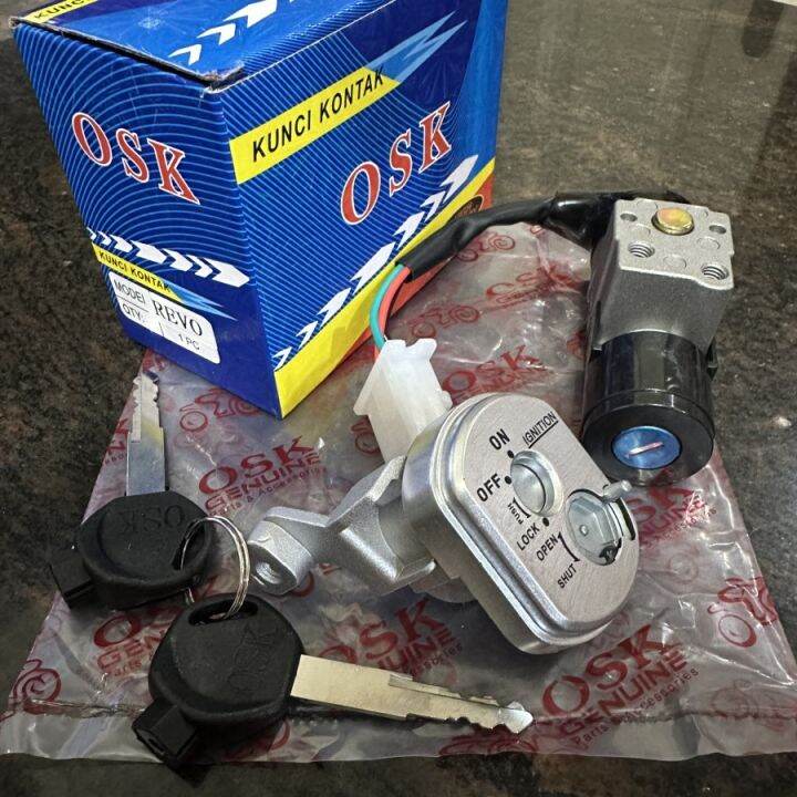 ONLY OSK OLD REVO KUNCI KONTAK MOTOR LAMA LANCIP 100 KEYSET KEY SET ...