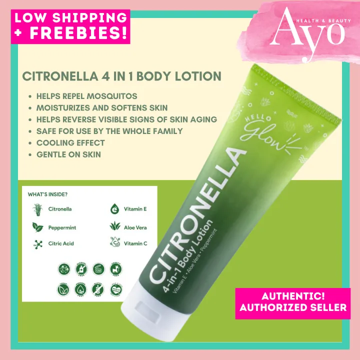 Hello Glow Citronella Lotion | Lazada PH