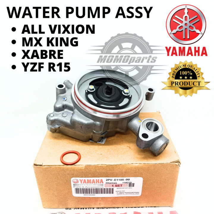 ORIGINAL WATER PUMP ASSY YAMAHA 2PV MX KING VIXION 15O OLD NEW R NVA NVL XABRE YZF R15 KUALITAS ...