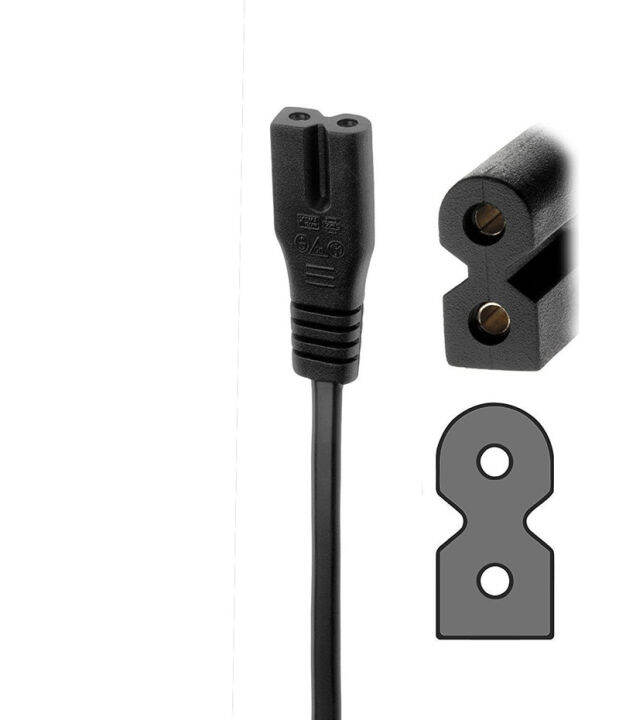 Philips Haier Changhong AOC LCD TV power cord D-shaped flat plug wire ...