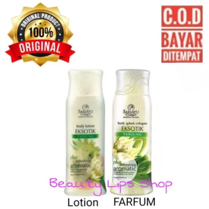 Sariayu Cologne Eksotic Tanjung 150ml Original 100% / Hand Body Lotion ...