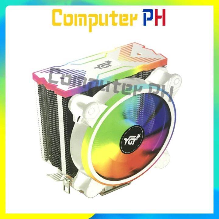 YGT CLA4200 PLUS Intel AMD processor coole CPU Cooler RGB LED tower ...