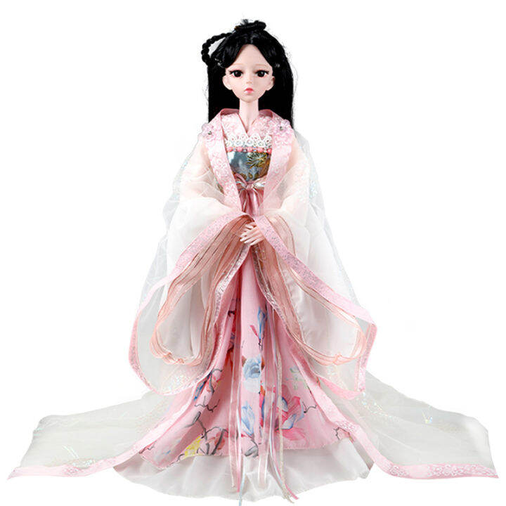 60cm antique costume shallow Barbie doll toy girl princess set ...