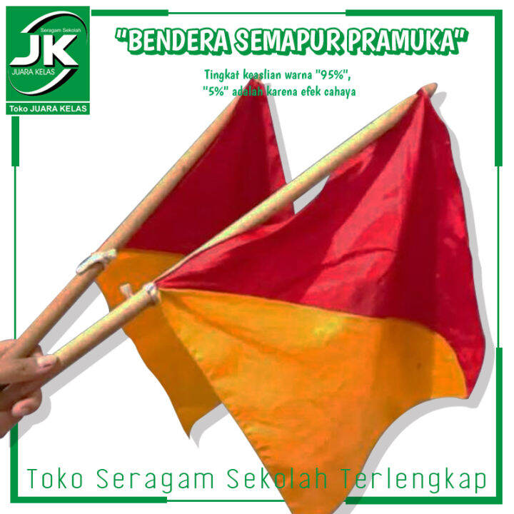 [Toko Juara Kelas] BENDERA SEMAPUR PRAMUKA Sepasang Siaga Penggalang ...