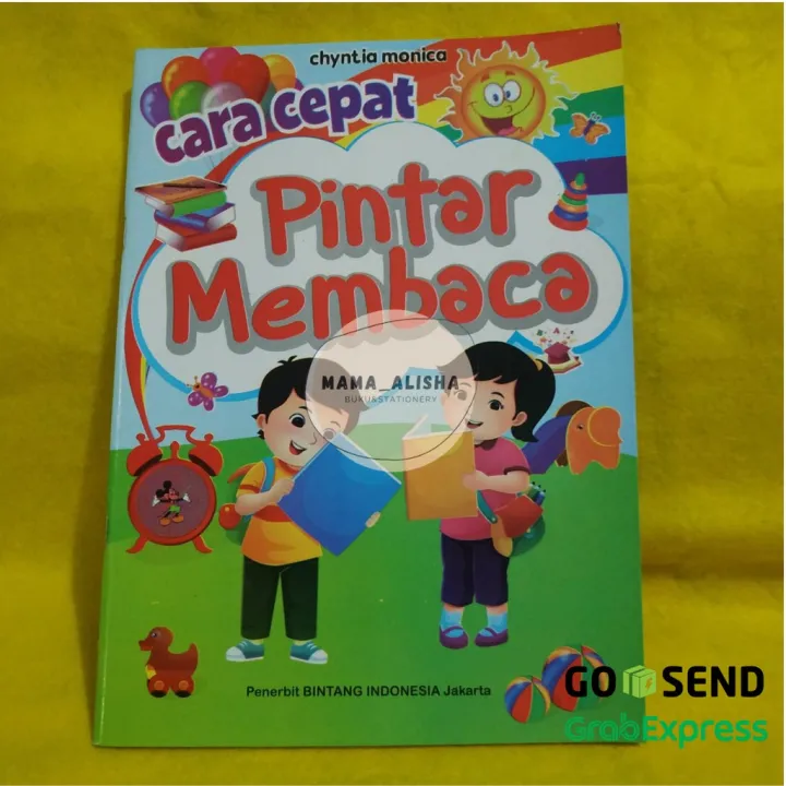 Buku Cara Cepat Pintar Membaca untuk Anak PAUD TK dan Pra SD | Lazada ...