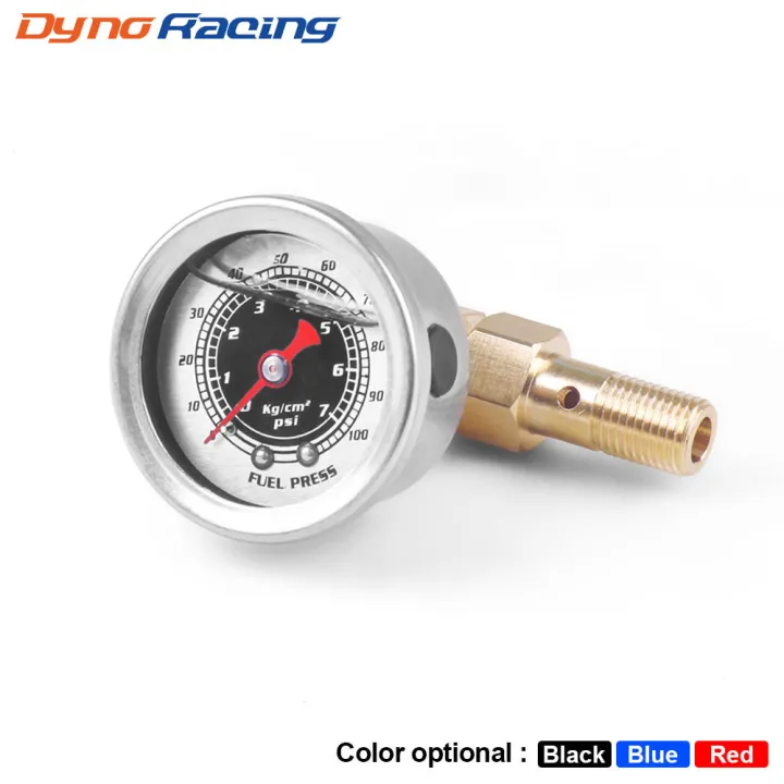 Car Fuel Oil Pressure Liquid Filled Gauge for Honda Civic CRX Acura ...
