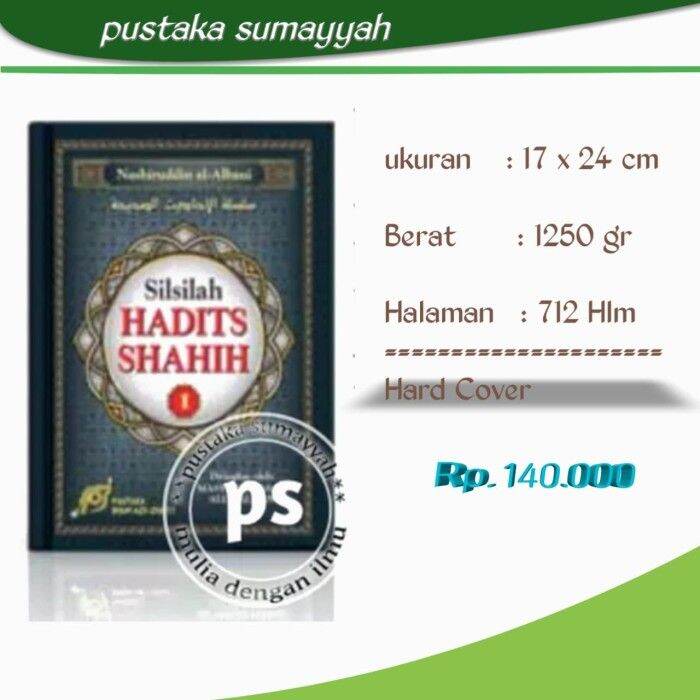 [COD] Silsilah Hadits Shahih (Jilid 1),Pustaka Imam Syafii, Hard1 ...