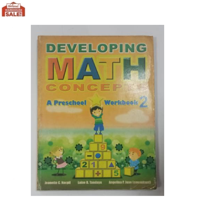 DEVELOPING MATH CONCEPTS PRESCHOOL WORKBOOK 2 (113A) | Lazada PH
