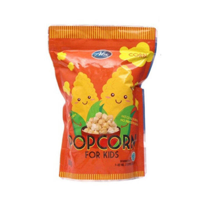 Abe Food Popcorn Jagung - Snack Ringan Anak Popcorn Corn 80g | Lazada ...