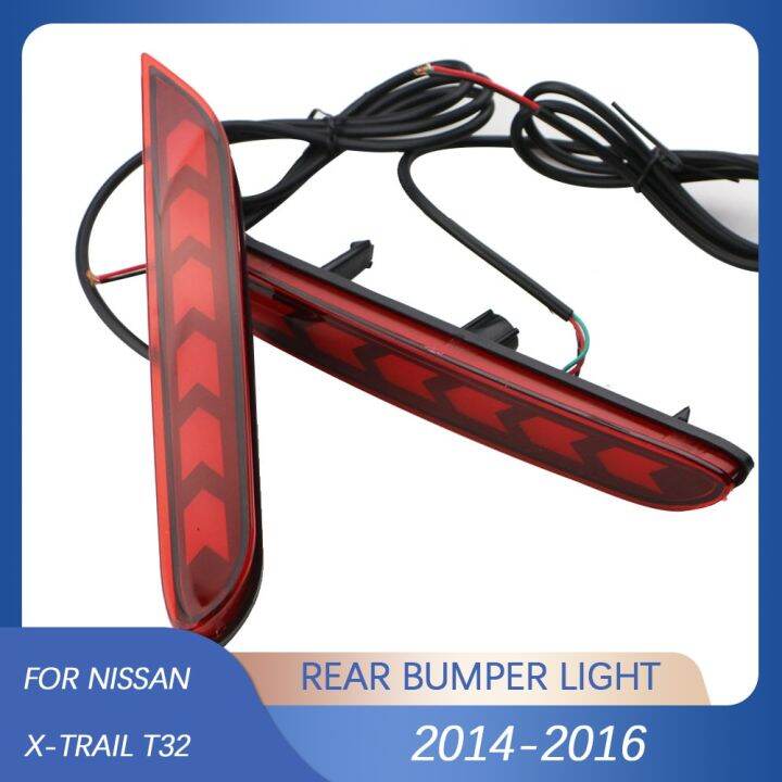 Multi-Ftion Car LED Reflector Lamp Rear Fog Lamp Tail Rear Bumper Light ...