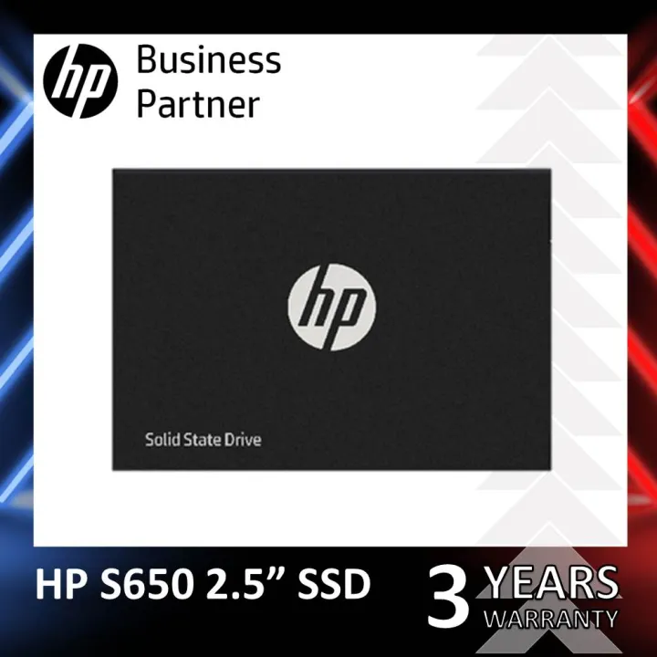 HP SSD S650 2.5" 240GB/480GB | Lazada