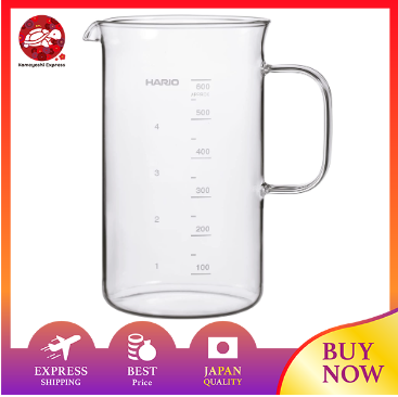 HARIO Beaker Server, Crafts Science, 600ml capacity, made in Japan, BV-600, transparent | Lazada PH