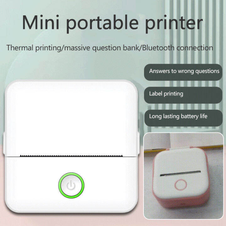 Sunrichh Student Portable Bluetooth Thermal Printer Pocket Label Error ...