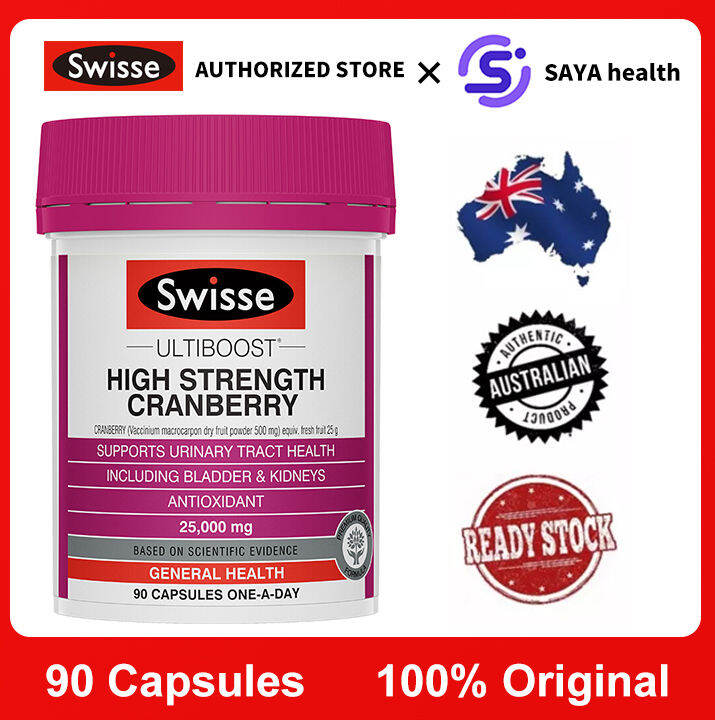 Swisse Ultiboost High Strength Cranberry 90 Capsules | Lazada PH