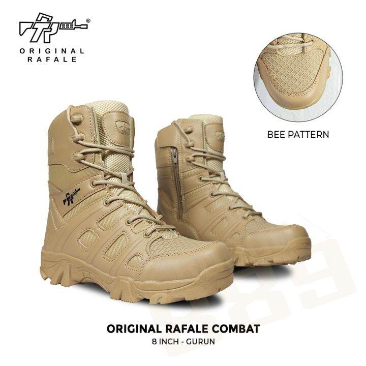 Sepatu Tactical Pria Rafale Combat 8 Inch / Sepatu Tactical Combat ...