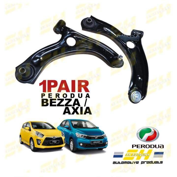 1 PAIR LOWER ARM - PD AXIA, BEZZA, AVANZA 1.5 NEW 13 (48069-BZ180 ...