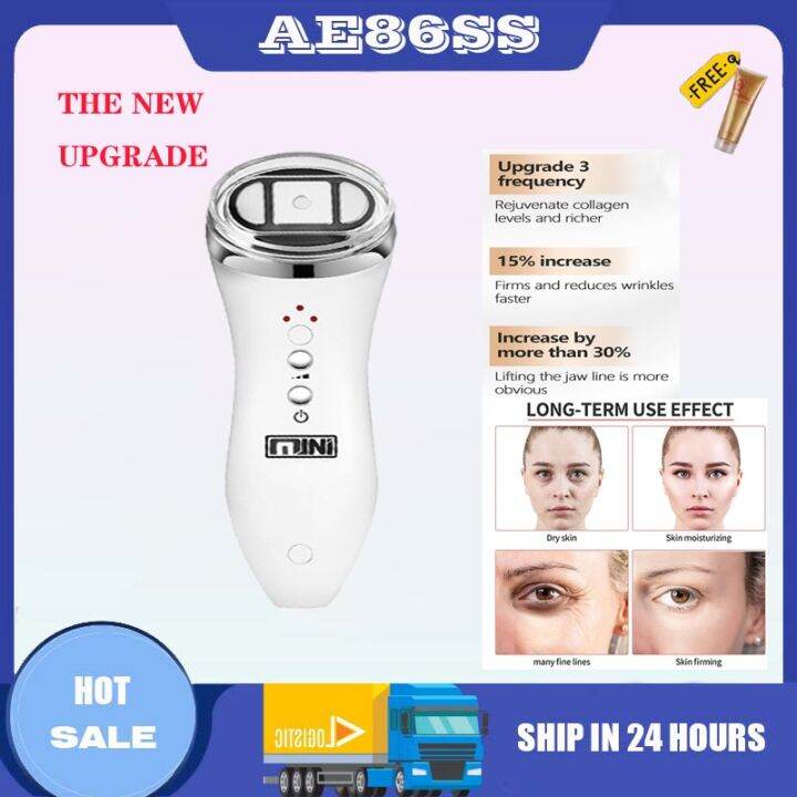 MINI HIFU V Face Face Skin Lifting Tightening Ultrasound EMF RF Facial ...