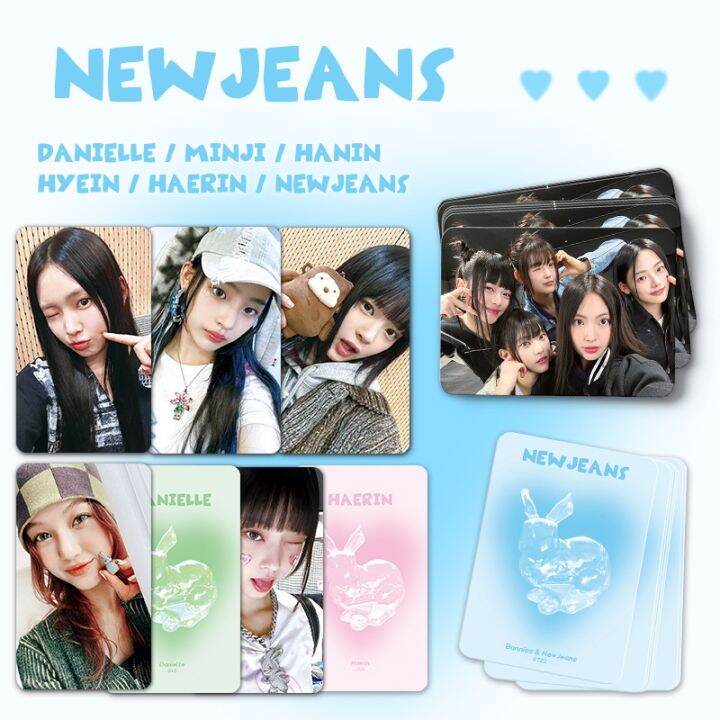 6pcs NewJeans Lomo Card Kpop Photocards Postcards Series HD HANNI HAERIN DANIELLE HYEIN MINJI ...