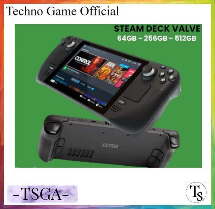 Steam Deck Console Valve Handheld Steamdeck Original 64 256 512 GB ...
